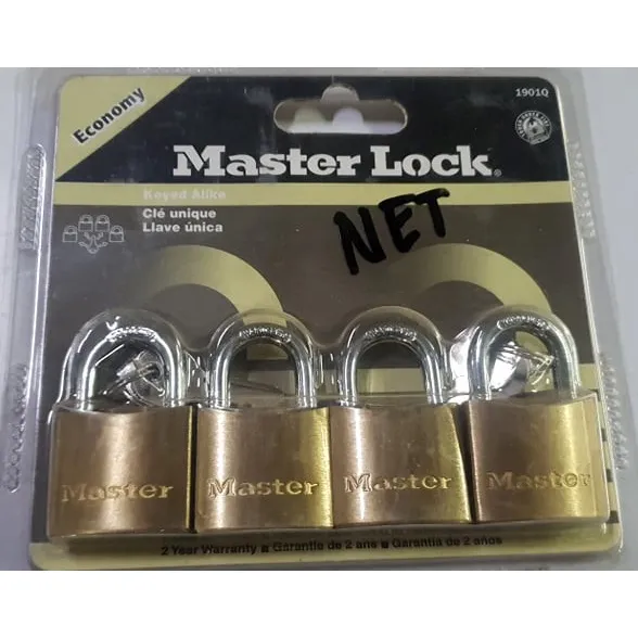 Master 4 PADLOCK 1 key durable | Lazada PH
