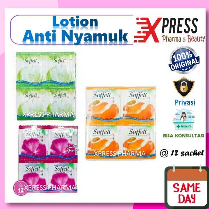 ⚡XPRESS⚡ Soffell / Sofell / Soffel / Sofel Sachet Obat lotion Anti ...