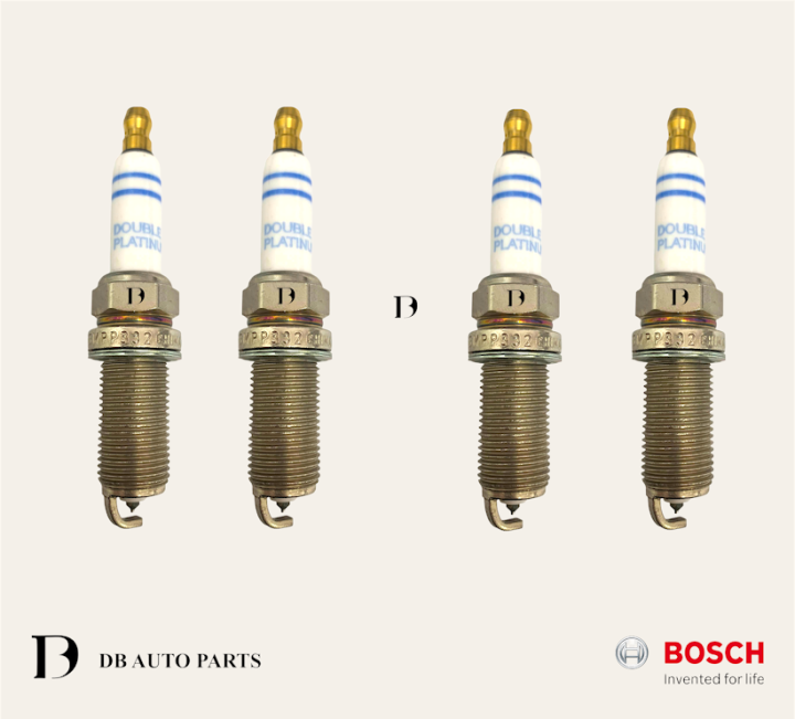BOSCH MERCEDES BENZ M271 SPARK PLUG SET / 4 PCS (0242240619)(FR6MPP332 ...