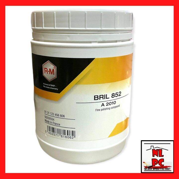 R-M BRIL 852 Fine Polishing Compound 1 Liter | Lazada PH