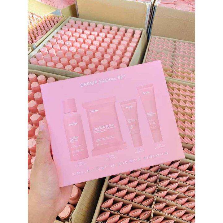 Original Fairy Skin Derma Set/Glowing Set/Whitening Cream/Glow Booster ...