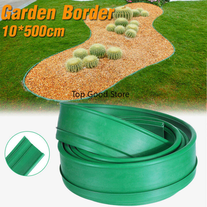 Grass Edging Fence Belt Border Plastic PE Garden Lawn Stone Isolation ...