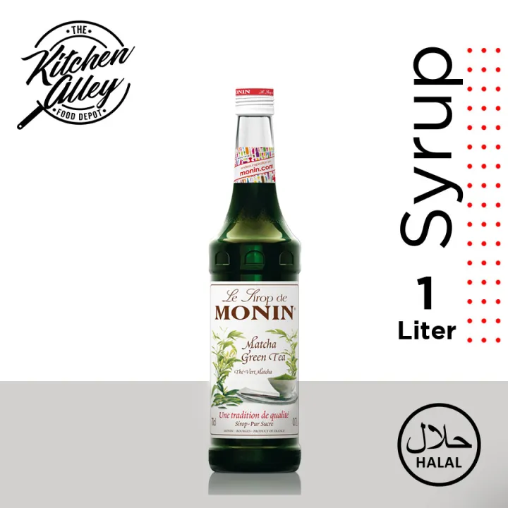 MONIN MATCHA GREEN TEA SYRUP 1 Liter | Lazada PH