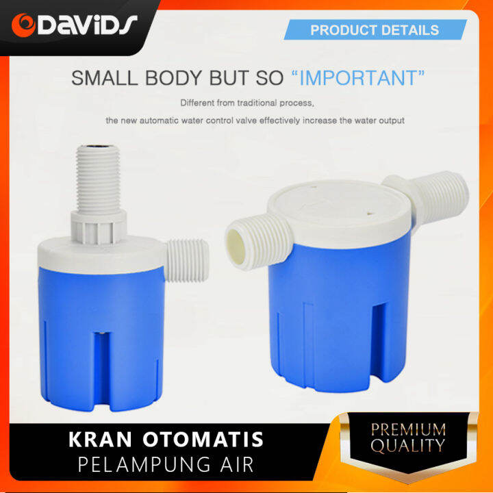 Kran Otomatis Sensor Kamar Mandi 1/2 3/4 Keran Air Pelampung Toren ...