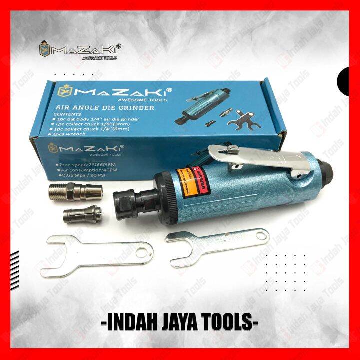 MAZAKI Bor Tuner Angin - Air Die Grinder 1/4 Inch 6 mm | Lazada Indonesia