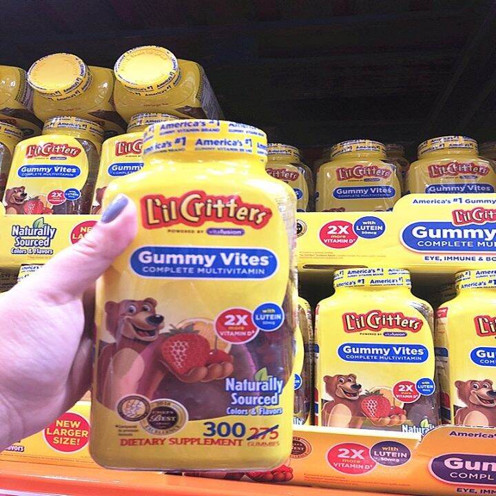 Spot x American L'il Critters bear candy children's fruit multi-vitamin ...