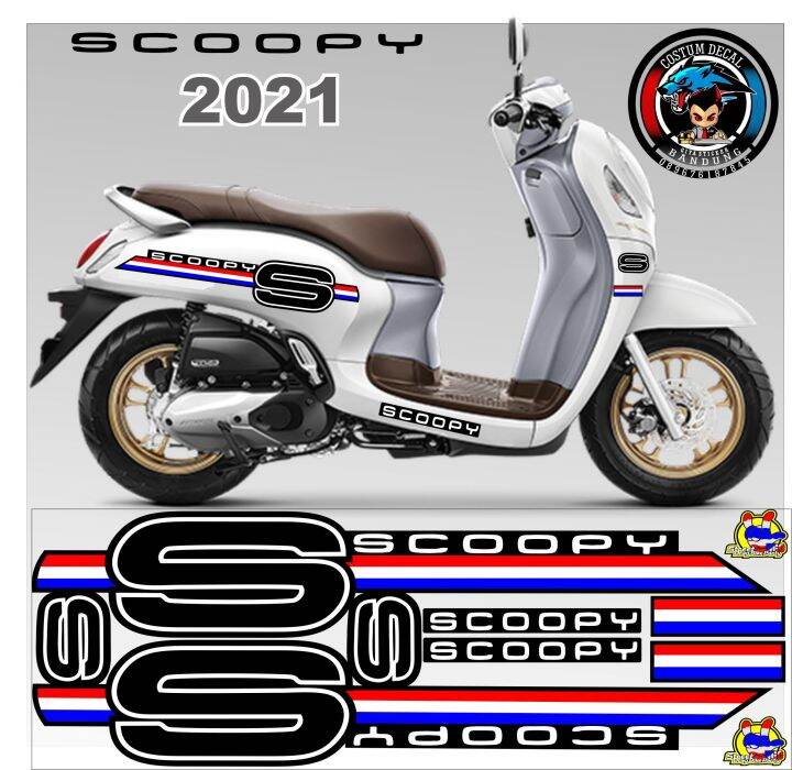 STRIPING SCOOPY NEW 2021 - Sticker Striping Variasi list variasi honda ...