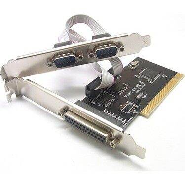 PCI to 2 Serial + 1 Parallel Port Combo Card, DB-9 RS-232 DB-25 Card for PC / Desktop / Addtinal ...