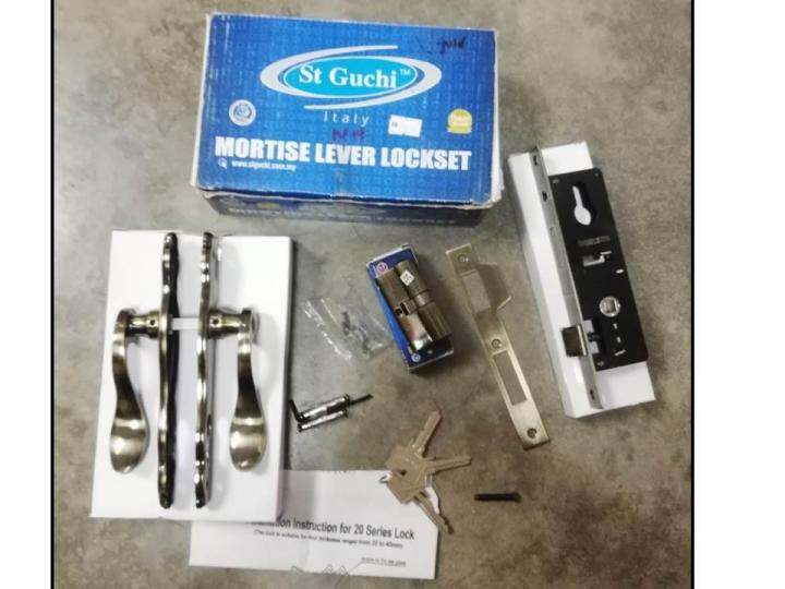 ST GUCHI MORTISE LEVER LOCKSET | Lazada