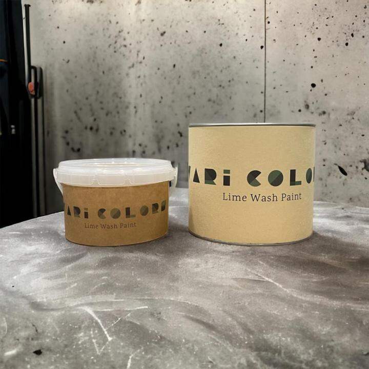 Vari Colors Lime Wash Paint 500g with Top Coat | Lazada PH