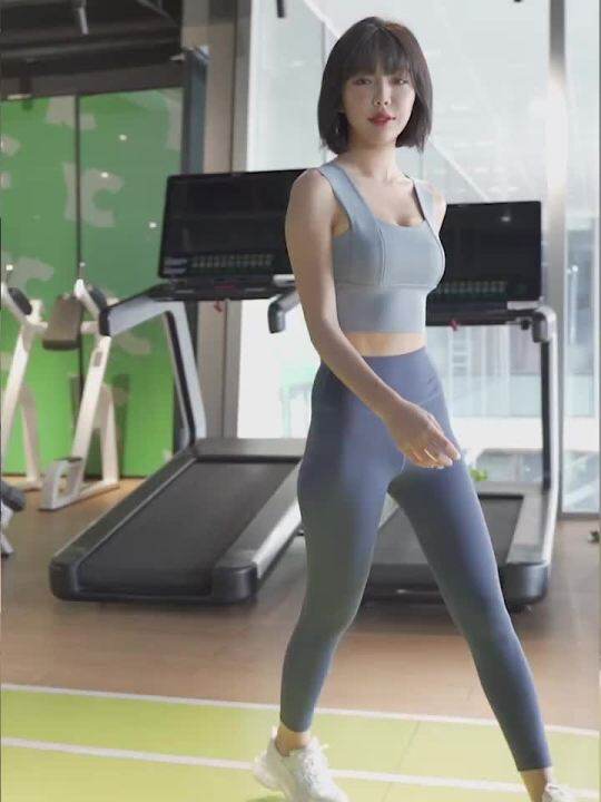 HJGH ชุดโยคะผู้หญิงเสื้อกีฬาแขนยาวแบบใหม่ฤดูใบไม้ร่วงและฤดูหนาวกางเกง ...