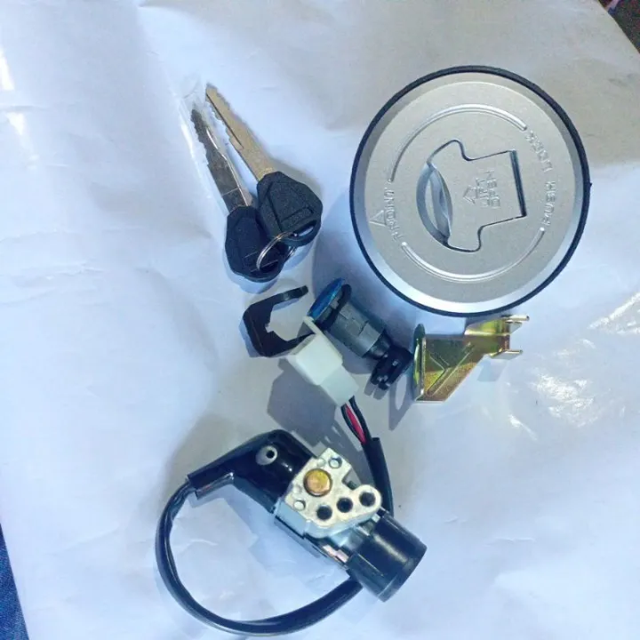 【Ready Stock】 Ignition switch assembly with gastank For Mojo-110 (Rusi ...
