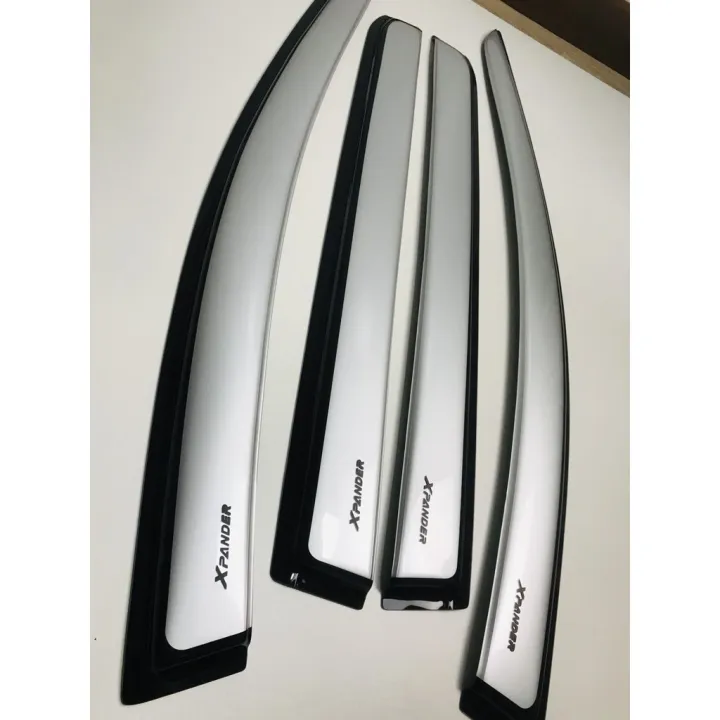 Glass-Coated Mitsubishi Xpander 2018 2019 2020 2021 Rain Visor - Black ...