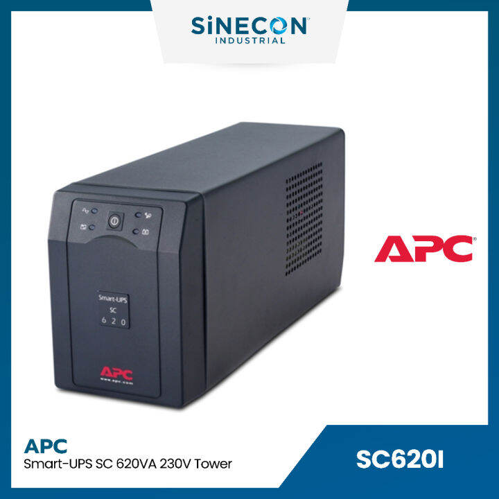 APC(เอพีซี) เครื่องสำรองไฟ รุ่น SC620I | Smart-UPS SC 620VA 230V Tower | Lazada.co.th