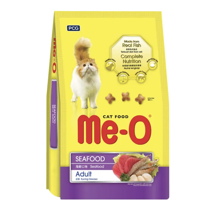 Me-O Cat Food Seafood 1.2kg | Lazada PH