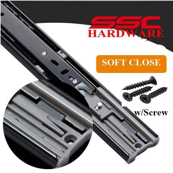 SSC Hardware Soft Close Function Drawer Guide Full Extension Slide ...