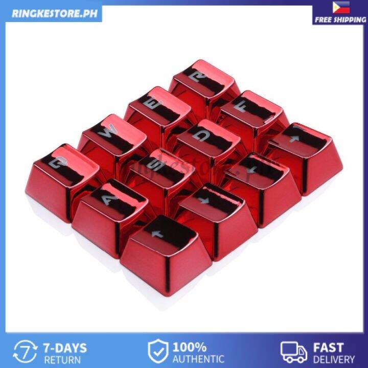 # Redragon 12 Keys PBT Double Shot Injection Backlit Metallic ...