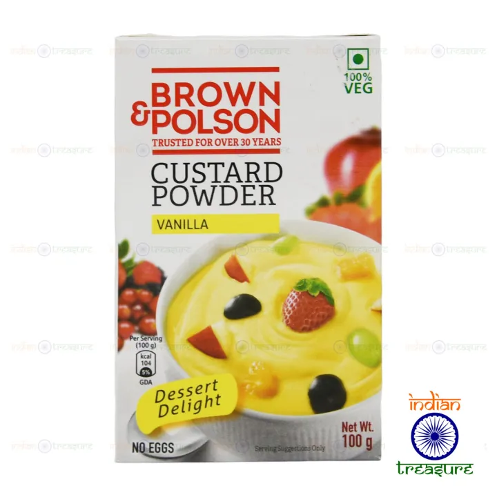 Brown & Polson Custard Powder Vanilla Dessert Delight 100g | Lazada PH