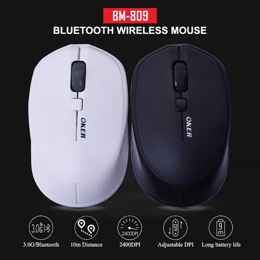 OKER Mouse Bluetooth BM-809 | Lazada.co.th