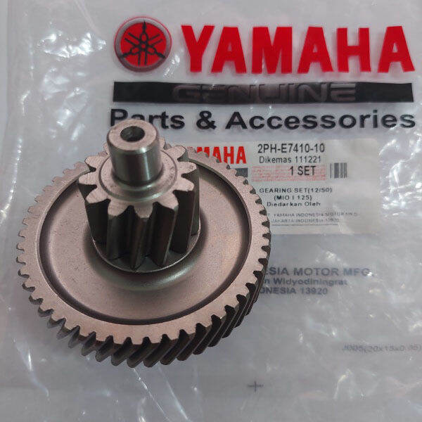 [KRCP] Mio i125 / M3 / Mio Soul i125 GEARING SET 12T/50T / MAIN AXLE ...