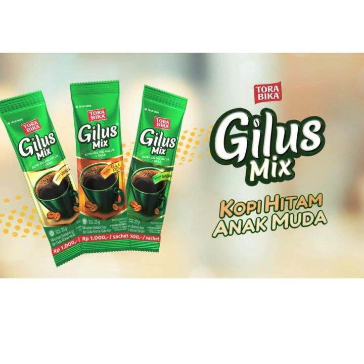 KOPI GILUS MIX TORA BIKA KOPI GILING HALUS + GULA SENSASI AROMA GULA ...