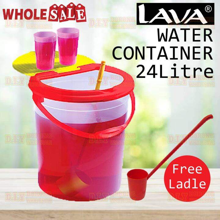 LAVA Water Dispenser JCE791 24Litre with Ladle | Lazada