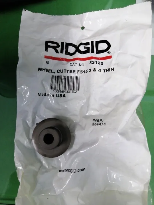 Ridgid Cutter Wheel F515 Cat No 33120 | Lazada PH