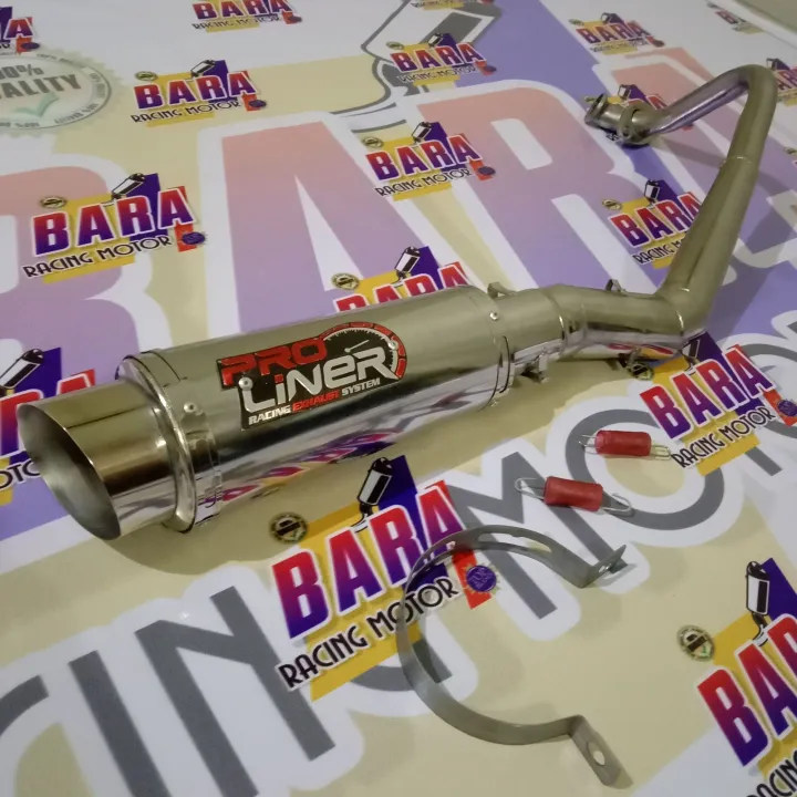 knalpot racing PRO LINER Vario 110,techno,cbs110,vario FI 110,VARIO 125 ...