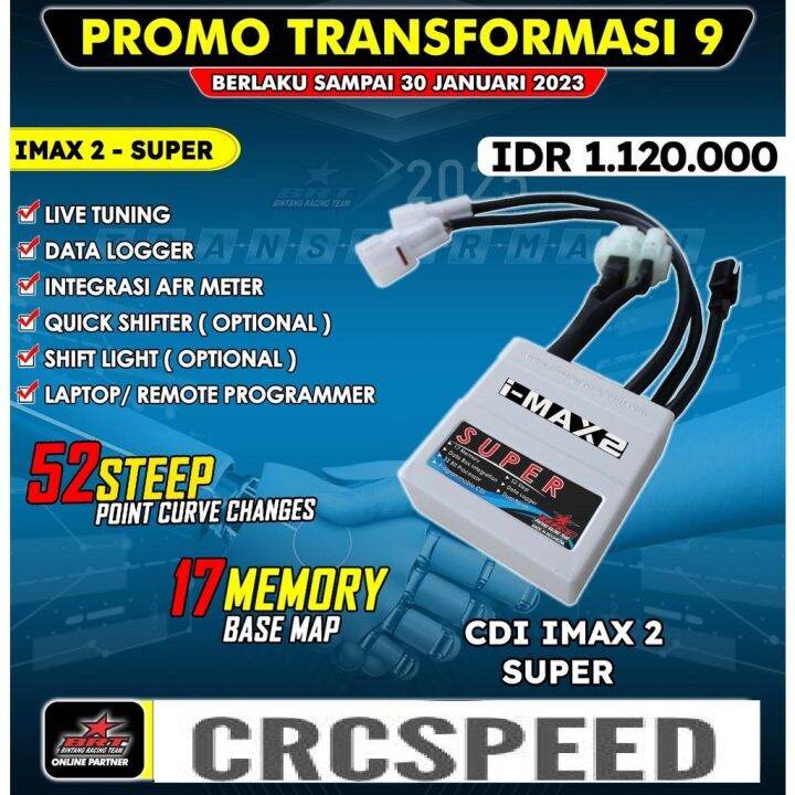 CDI BRT IMAX I MAX 2 Super Karisma Supra X 125 KPH | Lazada Indonesia