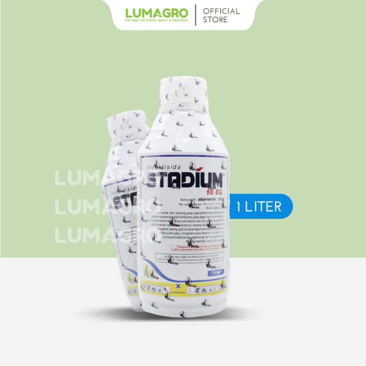 Insektisida Stadium 18EC 1L 500ML 200ML 100ML Abamektin Pengendali Hama ...