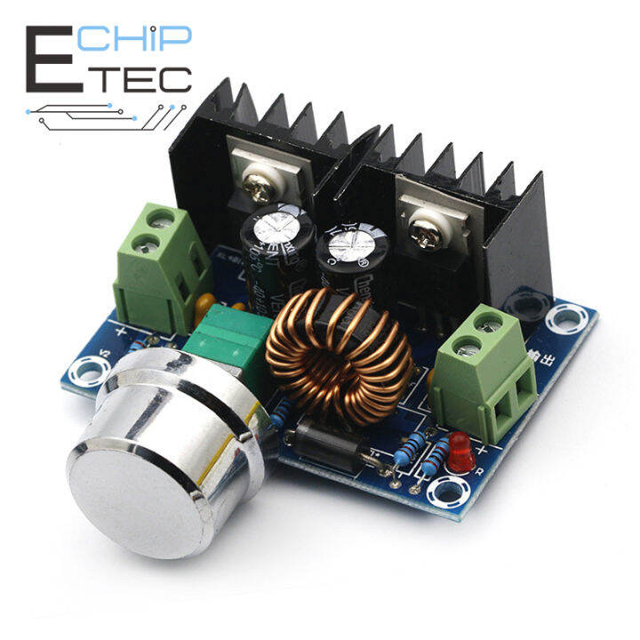 8A 200W Buck Converter Power Module DC-DC XH-M401 Buck XL4016E1 PWM ...