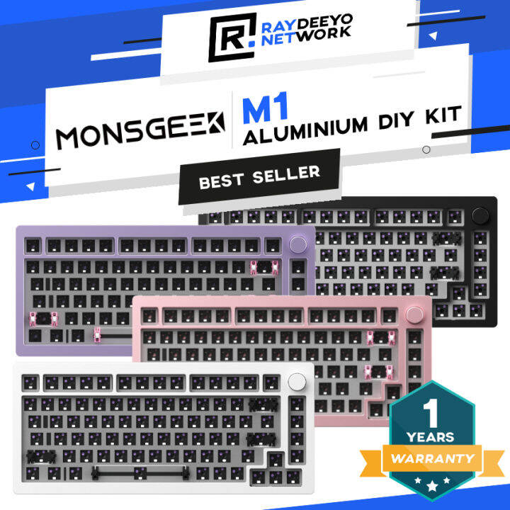 MonsGeek M1 DIY Kit Barebone Keyboard (International Version) [Aluminum ...