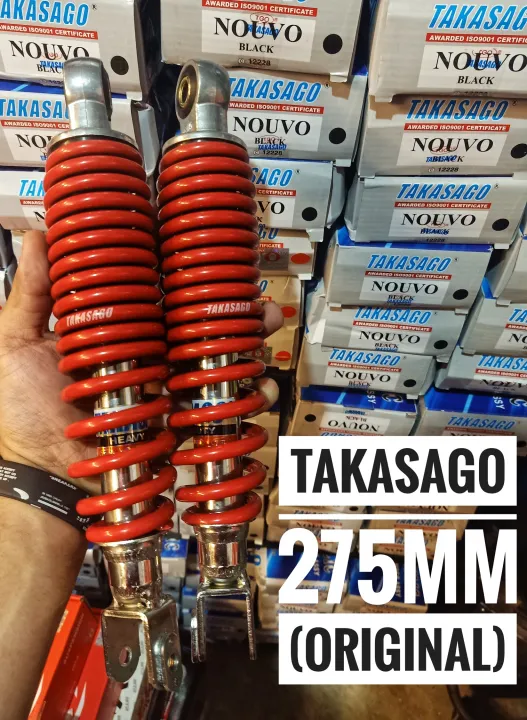 RED TAKASAGO 275MM REAR SHOCK ABSORBER FOR YAMAHA NOUVO AEROX NMAX PCX ...