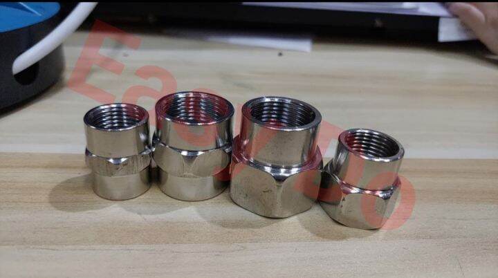 Stainless Steel SUS304 SOCKET Pipe Fitting ( 1/2 INCH , 3/4 INCH , 1 ...