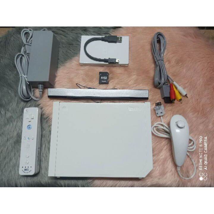 [Ready Stock] Nintendo Wii Complete Set with MANY GAMES (HDD) | Lazada PH