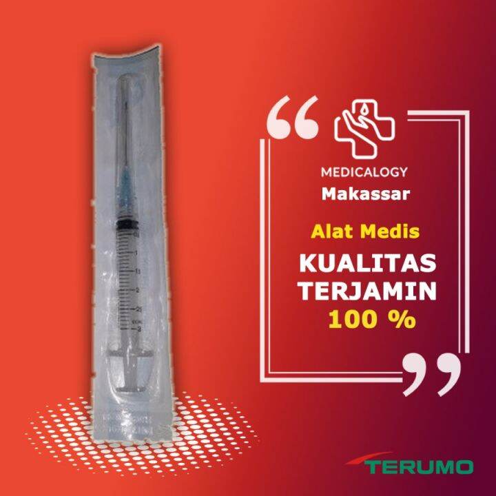 Spuit Terumo 3 cc Ecer Satuan | Lazada Indonesia