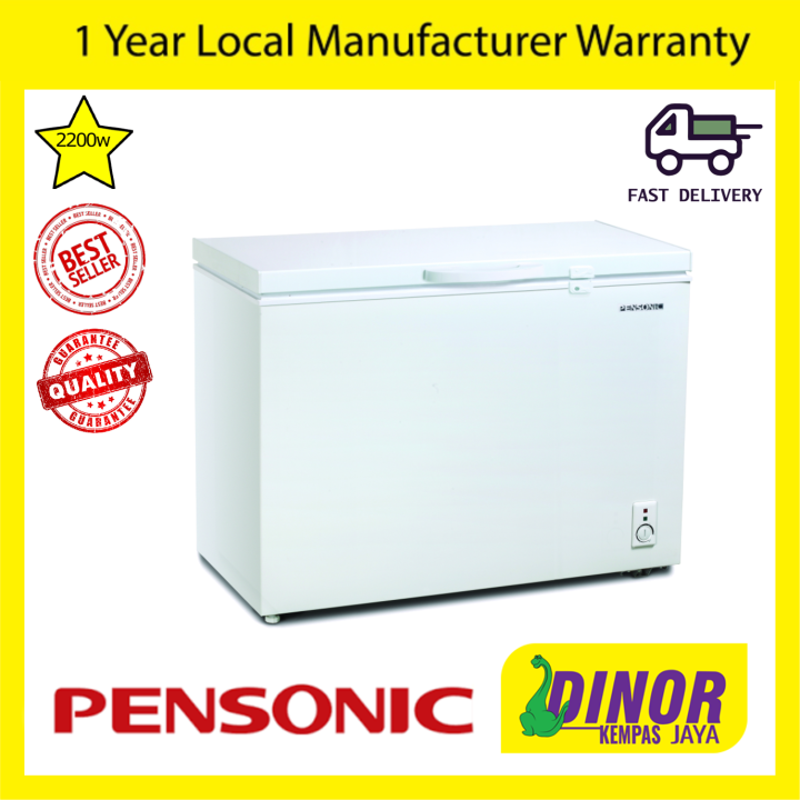 Pensonic Chest Freezer 300L PFZ-302 / PFZ302 | Lazada