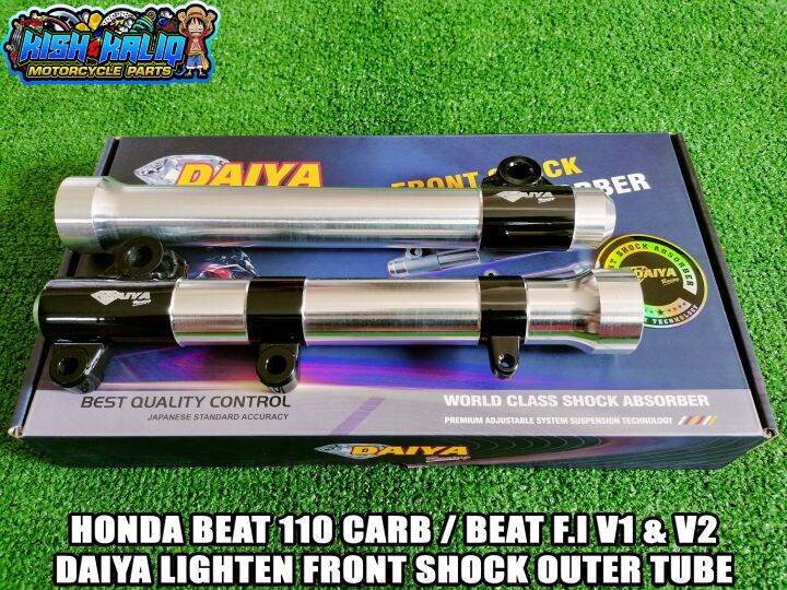 DAIYA LIGHTEN FRONT SHOCK FOR HONDA BEAT 110 CARB / BEAT F.I VERSION 1 ...