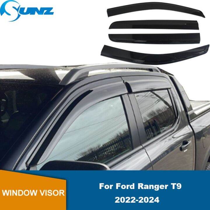 Car Window Visor For Ford Ranger T9 2022 2023 2024 Side Window ...