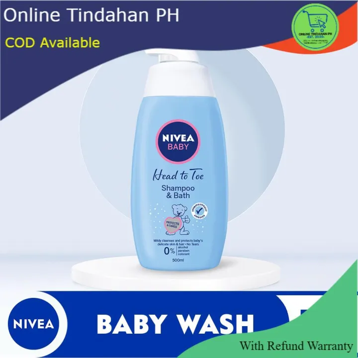 NIVEA Baby Head-To-Toe Wash, with Calendula, 500ml | Lazada PH