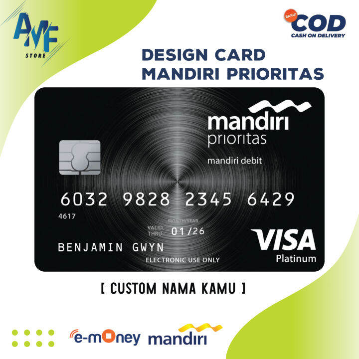 Kartu EMONEY MANDIRI Design kartu debit mandiri Prioritas Kartu Etoll E ...