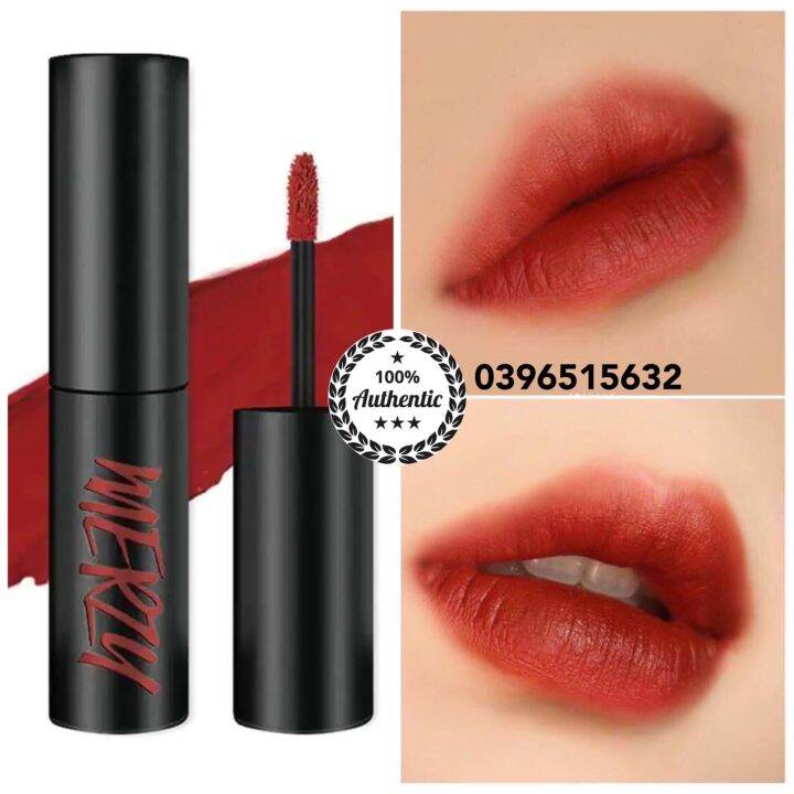 Son Kem Merzy V6 Đỏ Gạch - Vỏ đen | Lazada.vn