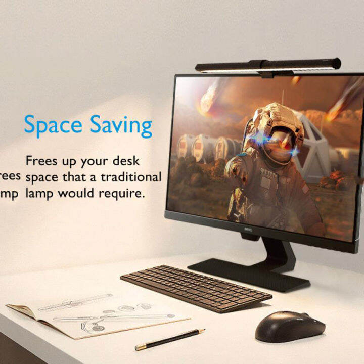 LED Reading Light Portable Office Computer Eye-caring Table Lamp Non ...