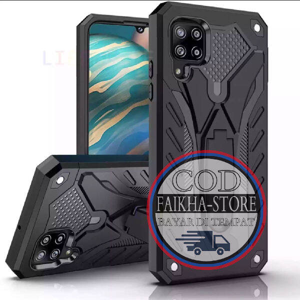 CASE HP SAMSUNG A12 CASING STANDING BACK KLIP HARD CASE HP ROBOT NEW ...