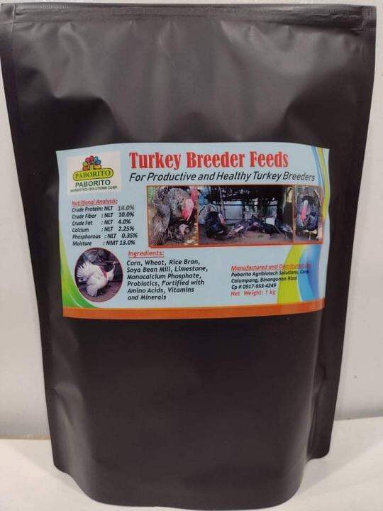 Probiotic-enhanced Turkey Layer Feeds 1kg | Lazada PH