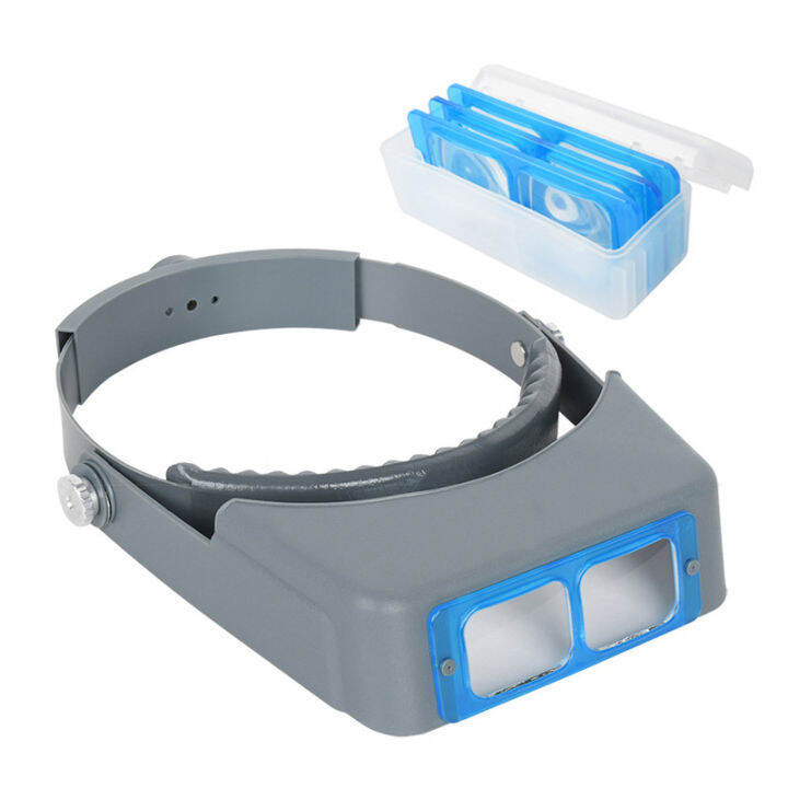 Professional Head Wearing Magnifier Optivisor Eye Loupe 4 Magnifier For ...