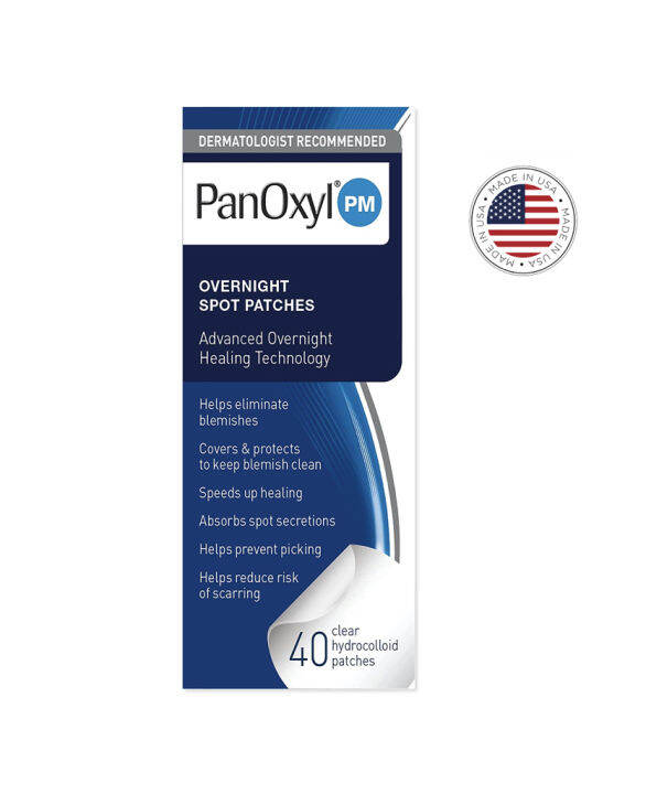 PanOxyl PM Overnight Spot Patches - 40 Count | Lazada PH