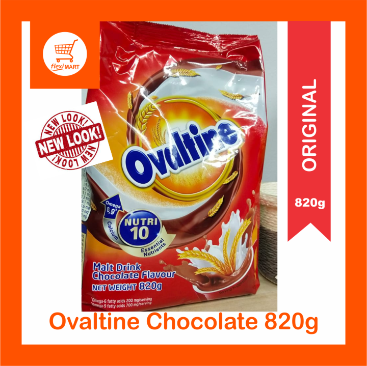 Ovaltine Chocolate | Original Taste | 820g (Expiry Date: SEPTEMBER 2024 ...