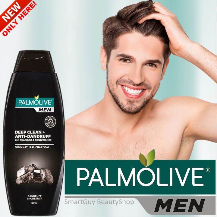 Palmolive Men Deep Clean+Anti-Dandruff 2in1 Shampoo&Conditioner 350ml ...