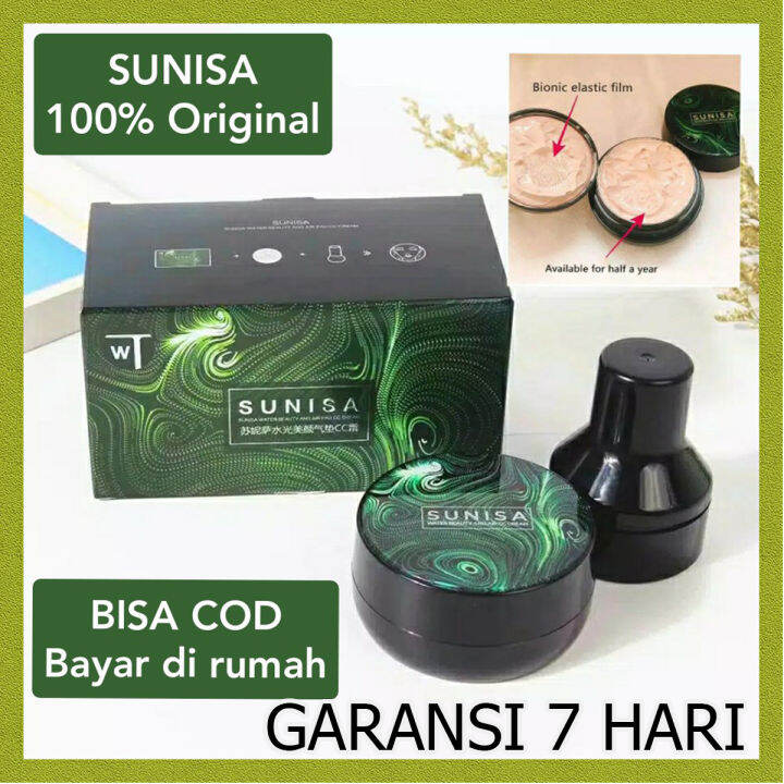 CANTIK COD FREE ONGKIR Sunisa Compact Powder Krim BB Bedak Padat ...